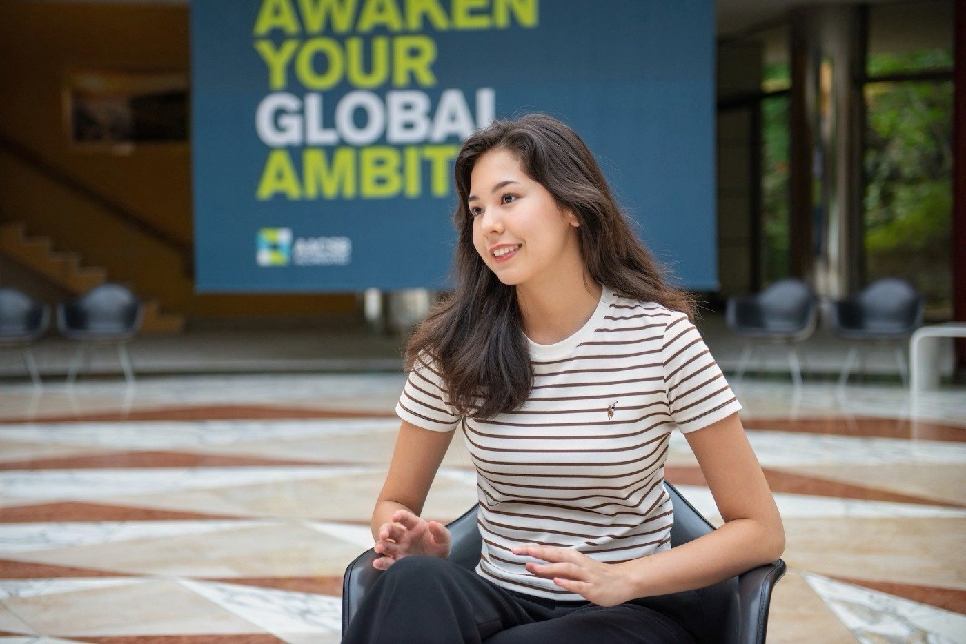 Aizere (Kazakhstan) | Student Voices | Nisshin Campus | NUCB Undergraduate School - AACSB ...